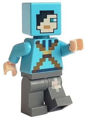 LEGO Minecraft Dragon Slayer Minifigure from 21152 - Brick Deals