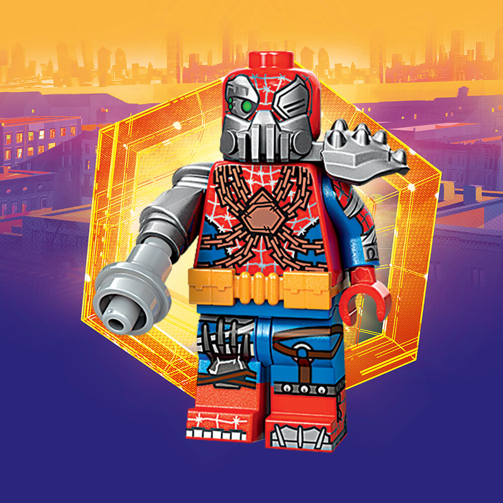 LEGO Spider-man Across the Spiderverse Minifigures Series 71050 Cyborg ...
