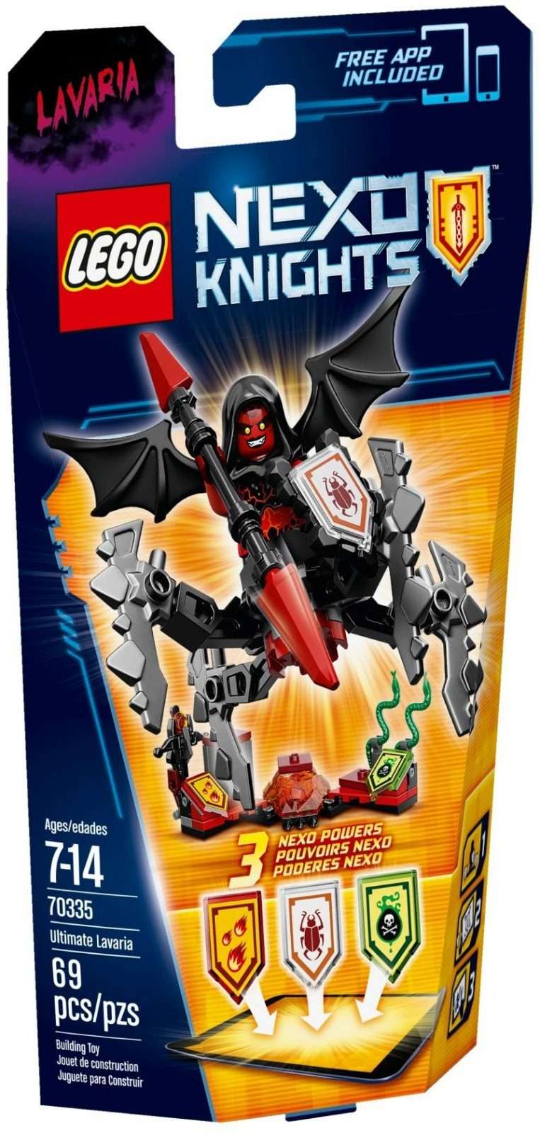 LEGO Nexo Knights ULTIMATE Lavaria Set ( 70335)