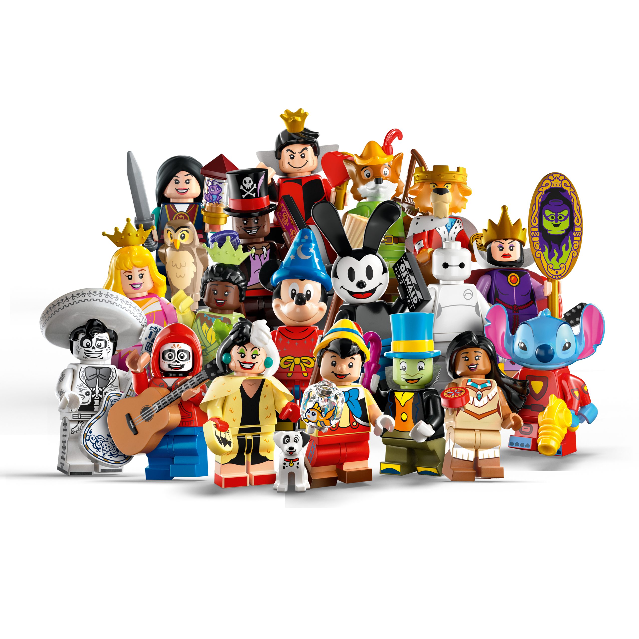 Disney 100th Anniversary LEGO Minifigures Series Complete Collection of ...