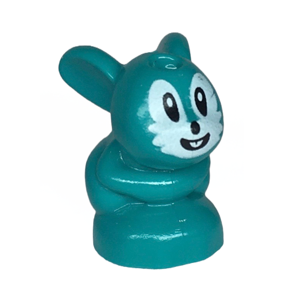 LEGO Animal Sonic the Hedgehog Dark Turquoise Small Bunny Minifigure ...
