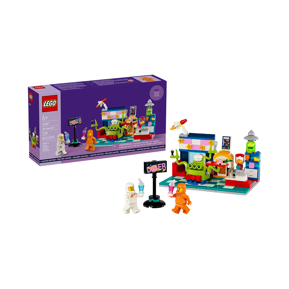 LEGO City Space Alien Space Diner Promotional Set 40687 - Brick Deals