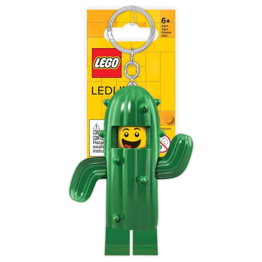 LEGO Cactus Suit Boy Classic LEGO Minifigure Key Light Keyring - Brick ...