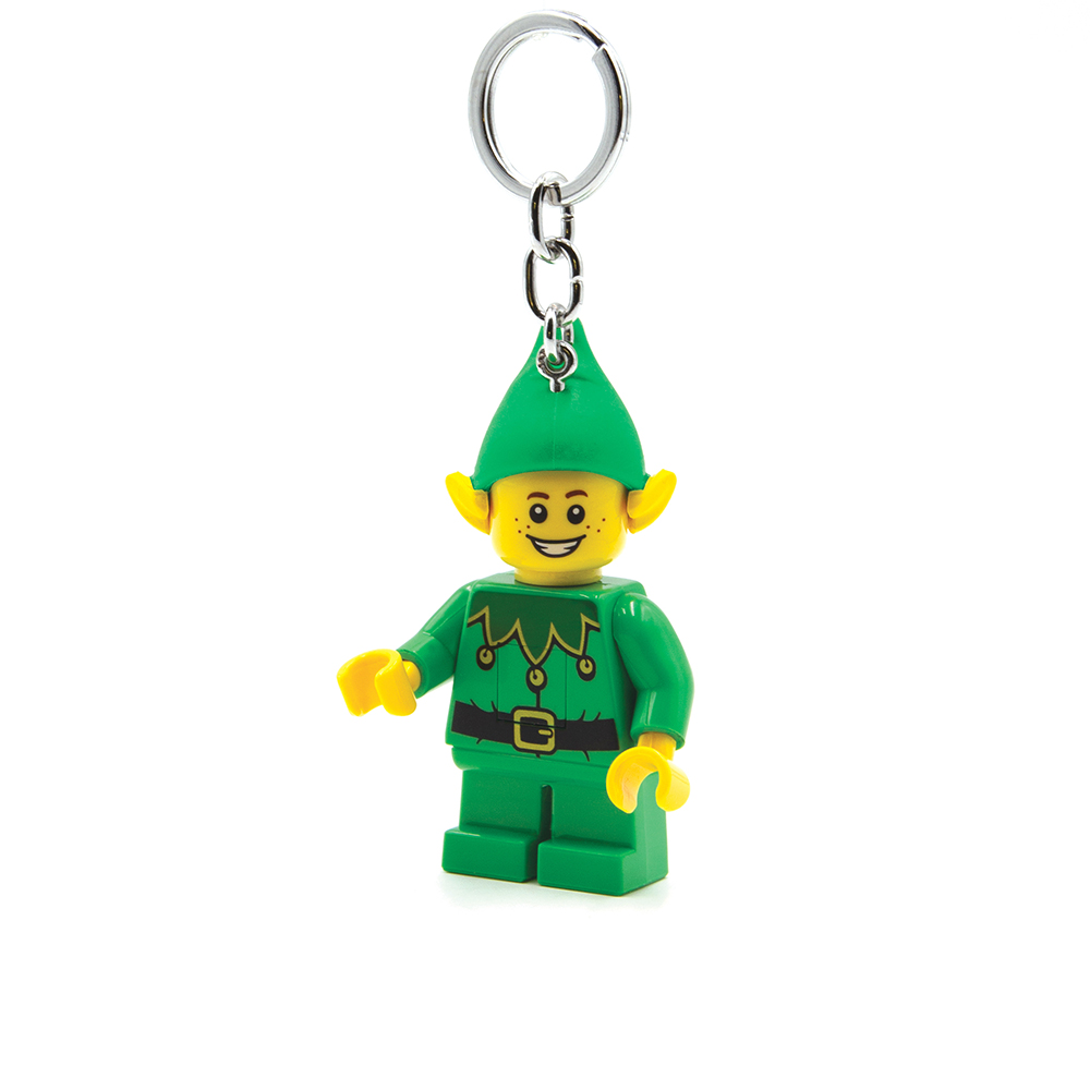 LEGO Elf Christmas Minifigure Iconic Key Light (Keyring / Keychain ...