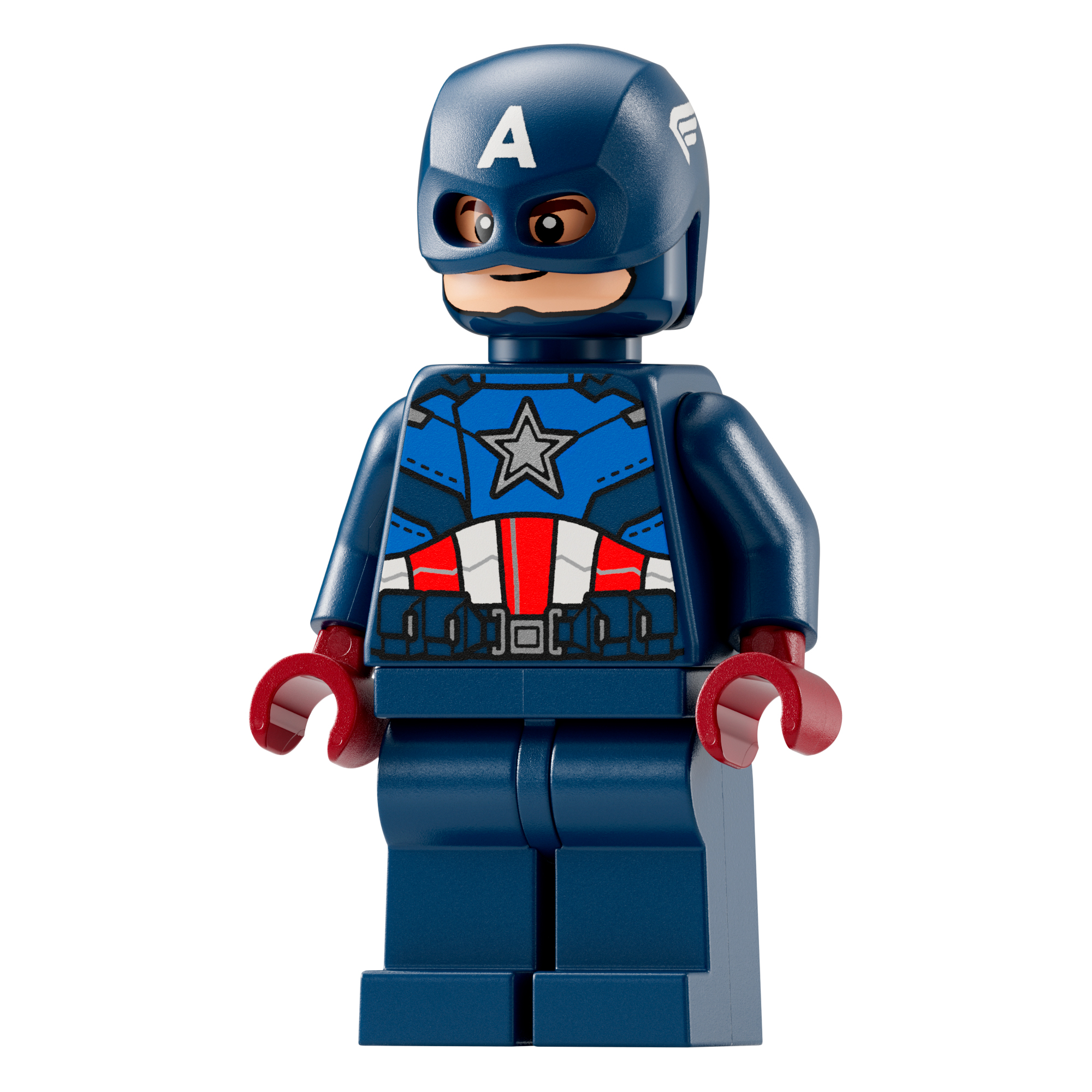LEGO Marvel Super Heroes Captain America Minifigure from 76269 - Brick ...