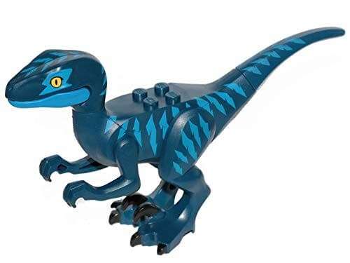 LEGO Movie 2 Dark Blue Velociraptor Dinosaur Minifigure from 70826 ...