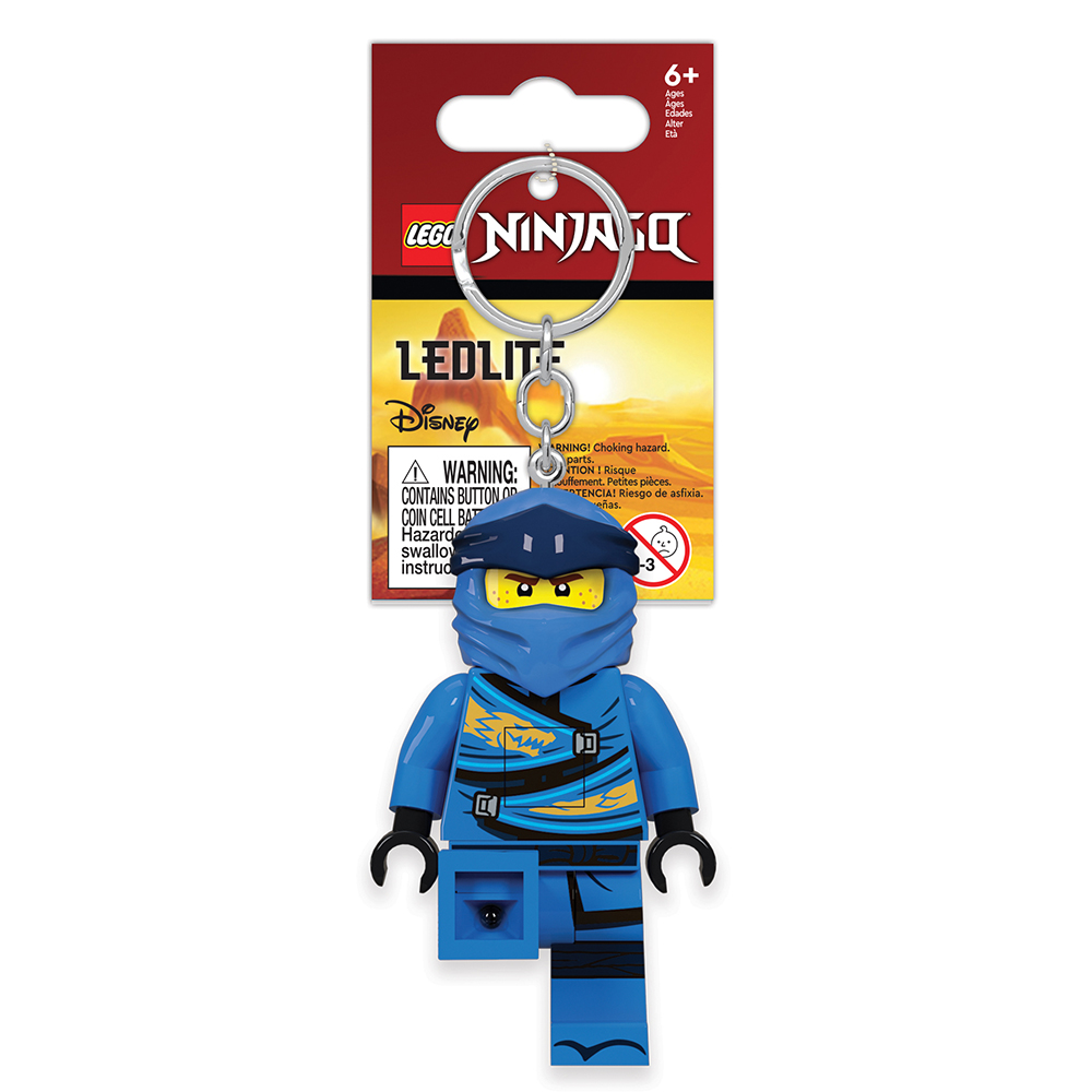 LEGO Ninjago Jay Minifigure Key Light (Keyring / Keychain) - Brick Deals