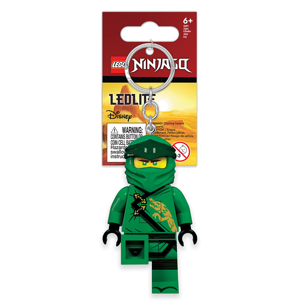 LEGO Ninjago Lloyd Minifigure Key Light (Keyring / Keychain) - Brick Deals