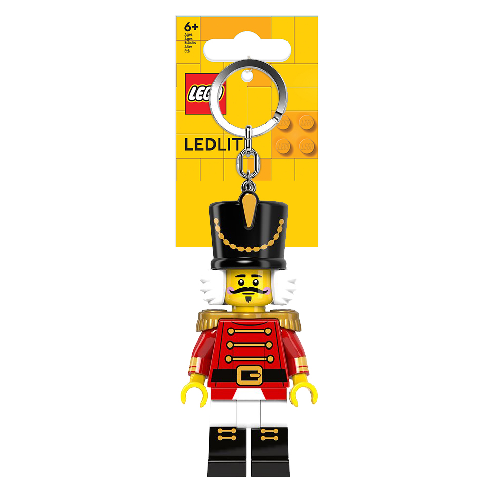 LEGO Iconic Nutcracker Minifigure Christmas Key Light (Keyring ...
