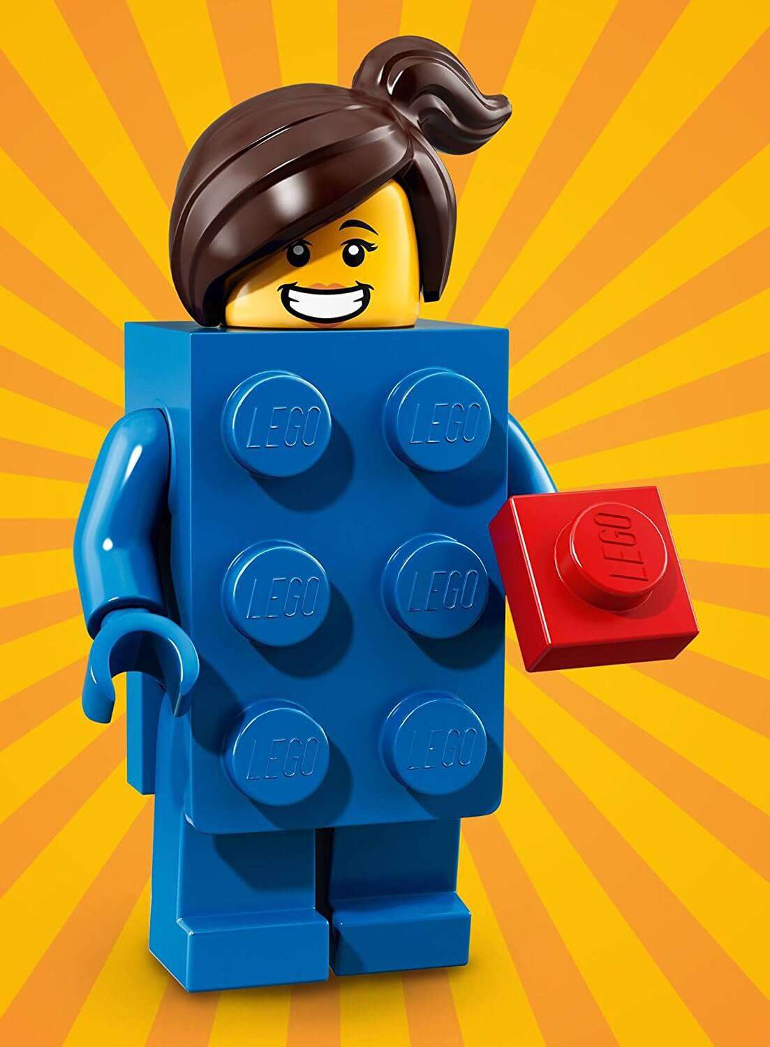 LEGO Series 18 BRICK SUIT GIRL Minifigure (#03/17) – Bagged 71021 ...