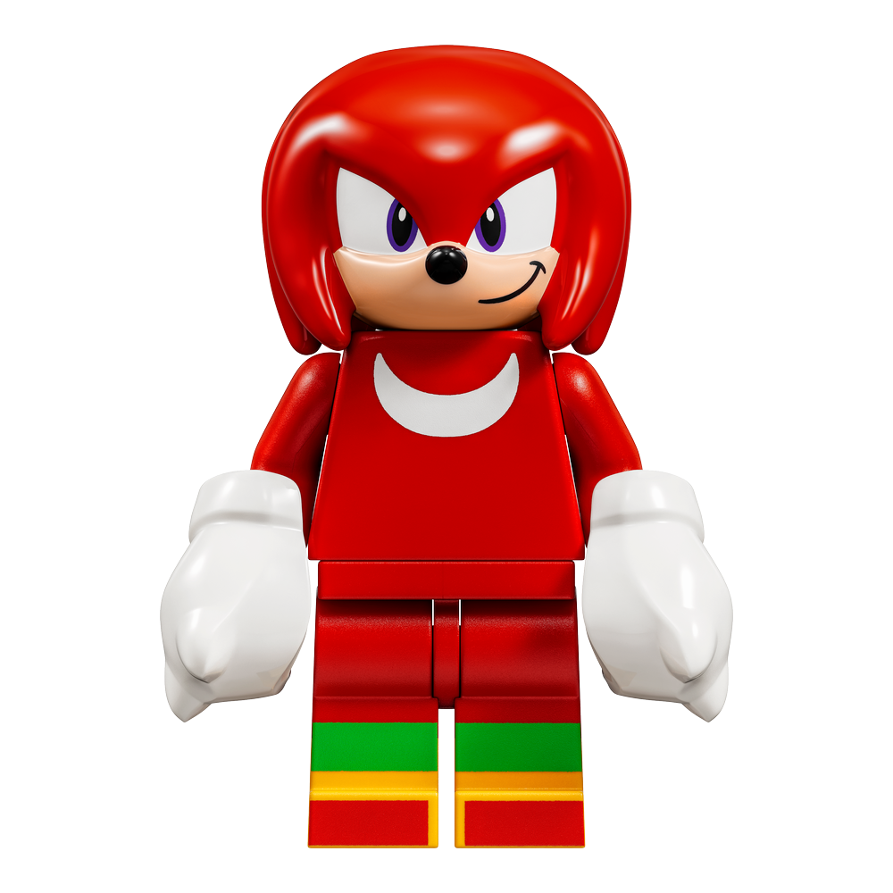 LEGO Sonic The Hedgehog Knuckles Minifigure from 76996 - Brick Deals