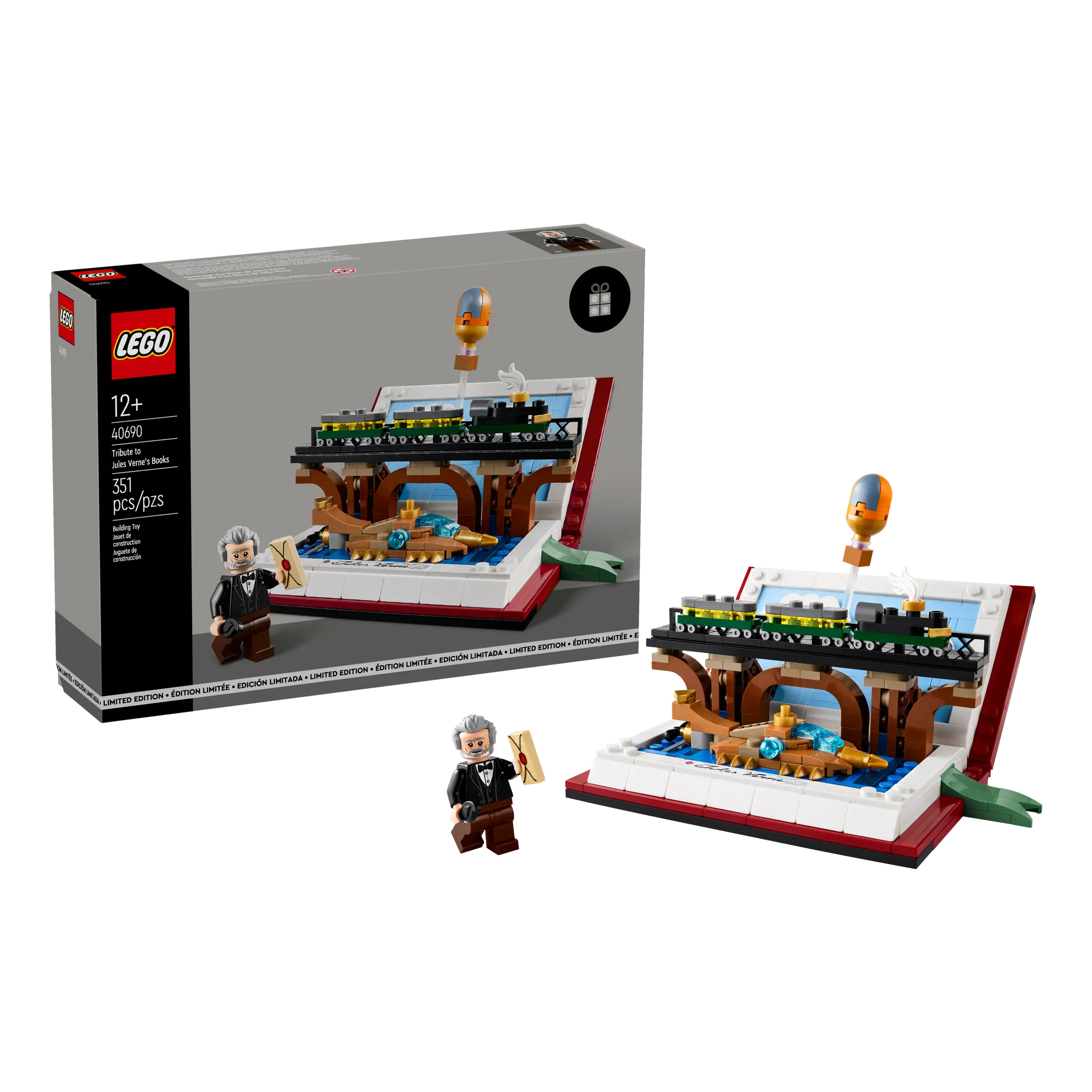 LEGO Tribute to Jules Verne’s Books Promotional Set 40690 - Brick Deals