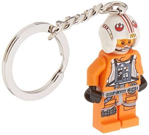 Lego Star Wars Luke Skywalker (Pilot outfit) keyring / keychain ...