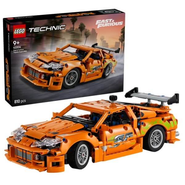 Kit Model Mobil Mainan LEGO Technic Fast and Furious Toyota Supra MK4 ...