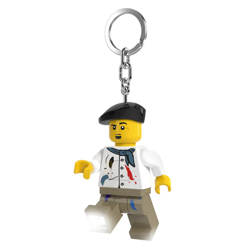 LEGO Iconic Artist Minifigure Key Light (keyring/keychain) LED Lite ...