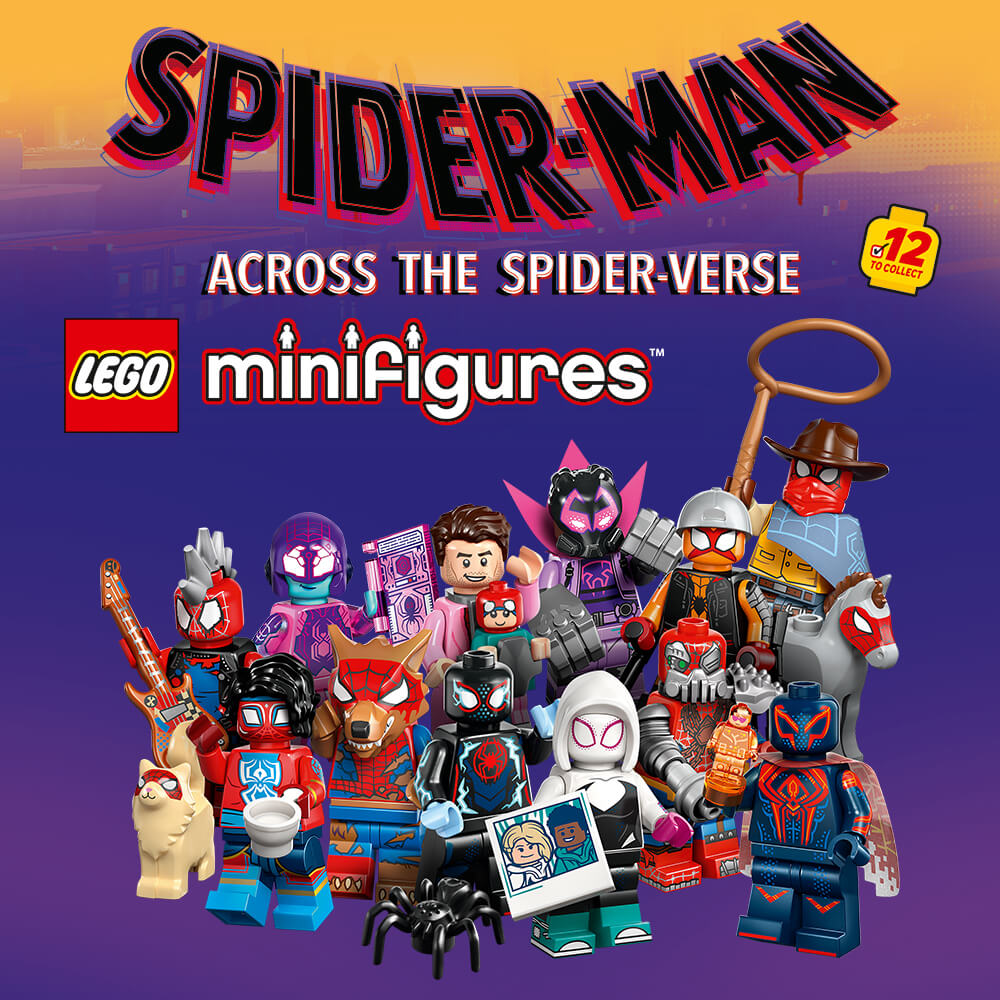 LEGO Minifigures Spider-Man Across the Spider-Verse 71050 – Complete ...